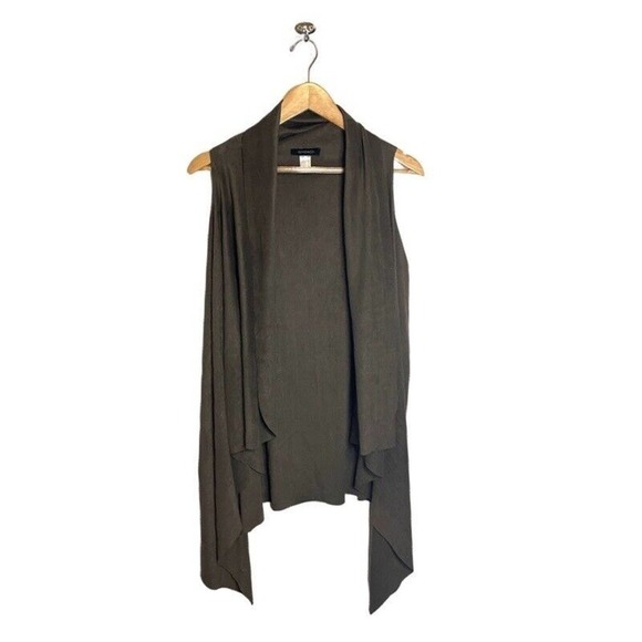 Demdaco | Jackets & Coats | Demdaco Vest Suede Olive Green Duster ...